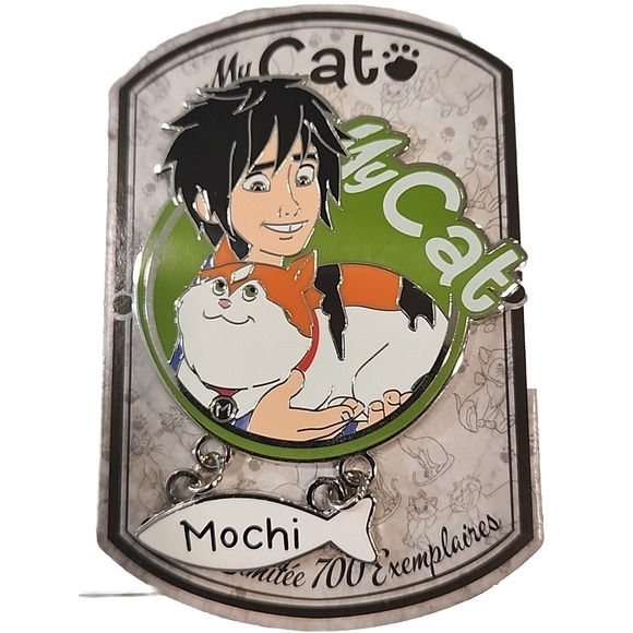 Disney | Jewelry | Disney Pin Big Hero 6 Mochi Hiro My Cat Disneyland ...